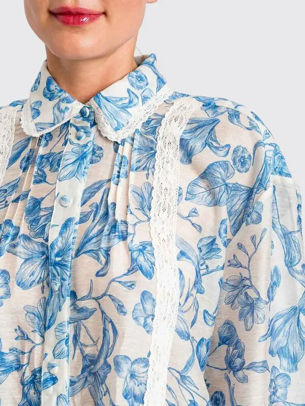 TWINSET U & B Shirt With Floral Print