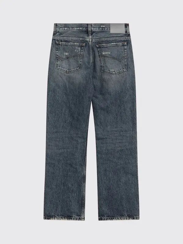 Balenciaga Straight Cotton Denim Jeans