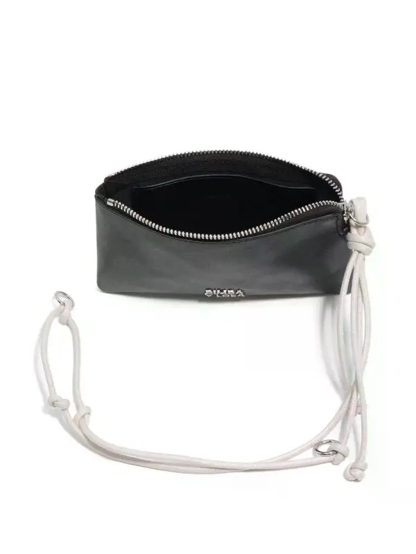 Bimba Y Lola Small Logo-print Knotted-strap Wallet