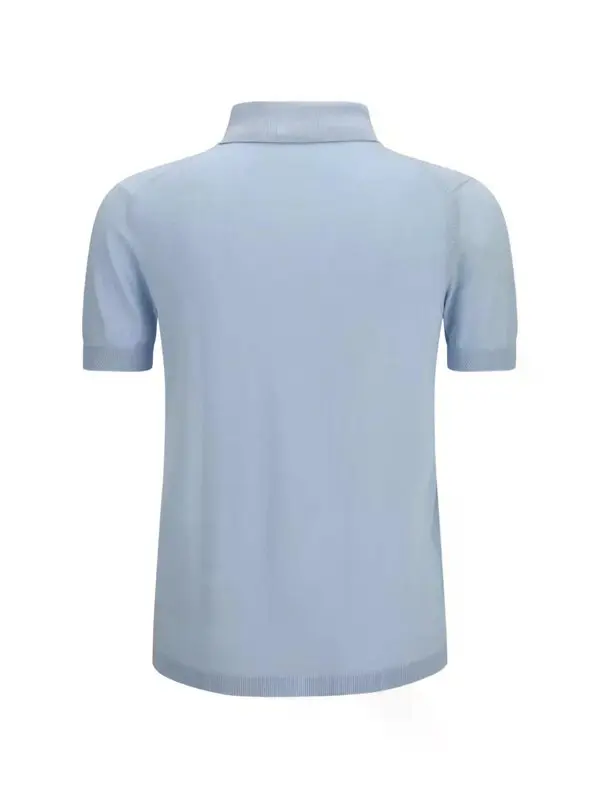 ARAGONA Short-sleeve Chest-pocket Polo Shirt