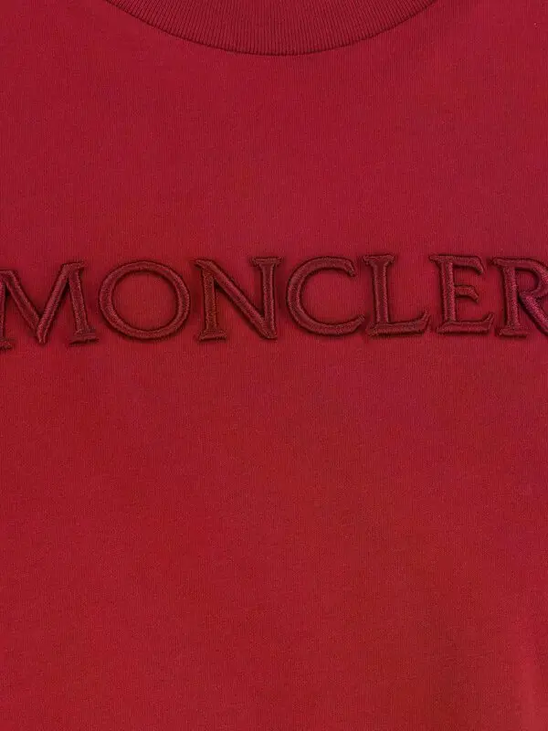 Moncler Embroidered Logo T-shirt