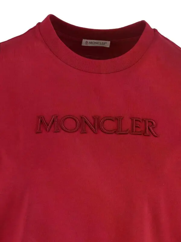 Moncler Embroidered Logo T-shirt