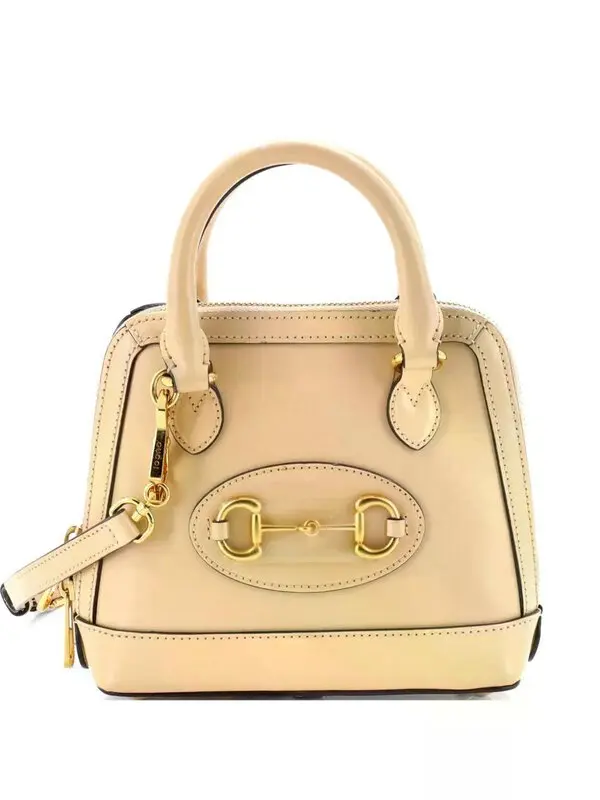 Gucci Horsebit 1955 Mini Top Handle Bag - Neutrals