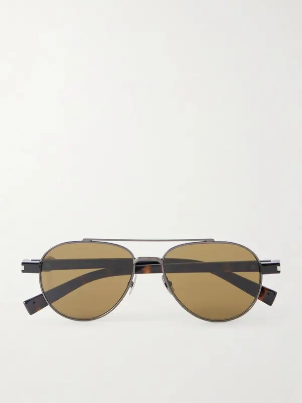 Saint Laurent Aviator Sunglasses - Black