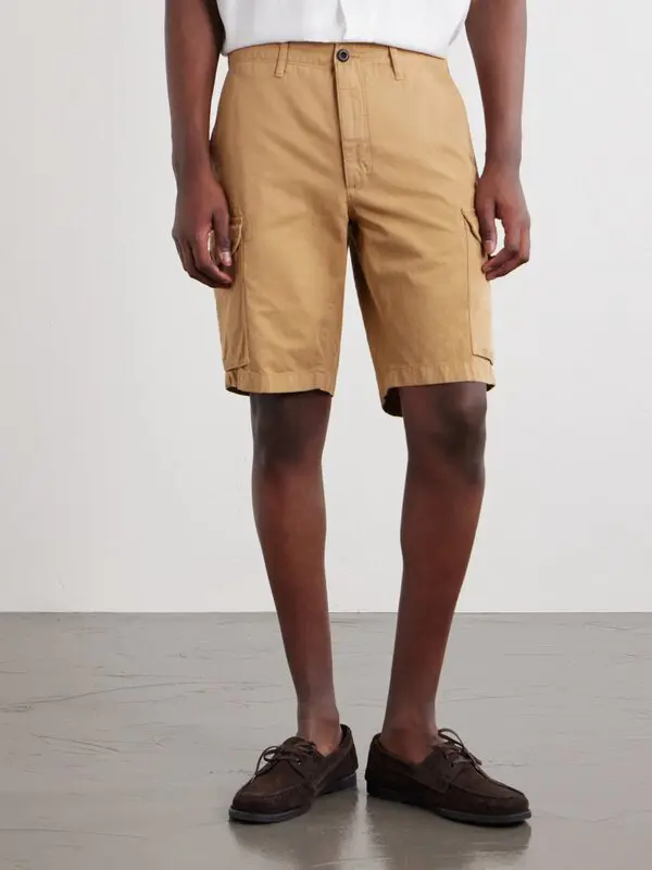 SLOWEAR Incotex Cargo Shorts - Neutrals
