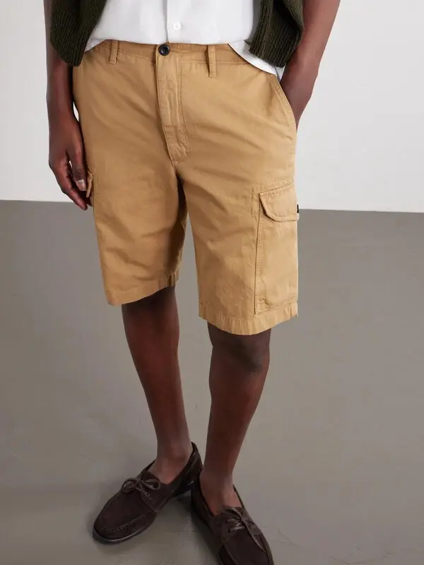 SLOWEAR Incotex Cargo Shorts - Neutrals