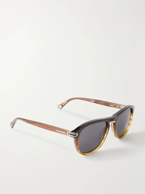 Orlebar Brown The Danny Acetate Sunglasses - Brown