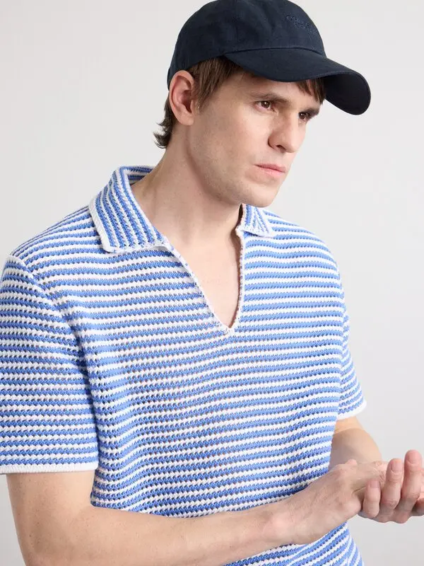 Orlebar Brown Barney Baseball Cap - Blue