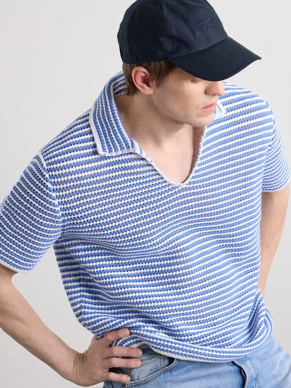 Orlebar Brown Barney Baseball Cap - Blue