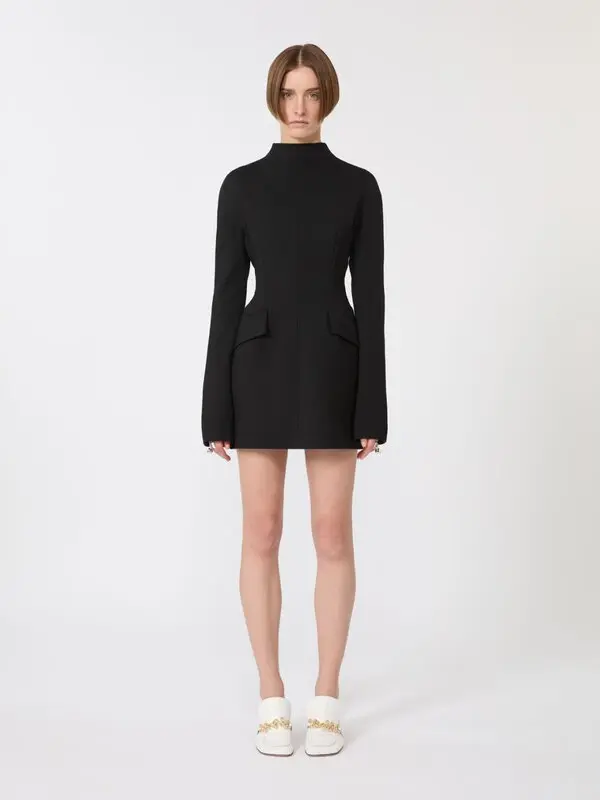 Max Mara Hourglass Gabardine Dress