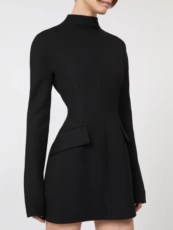 Max Mara Hourglass Gabardine Dress