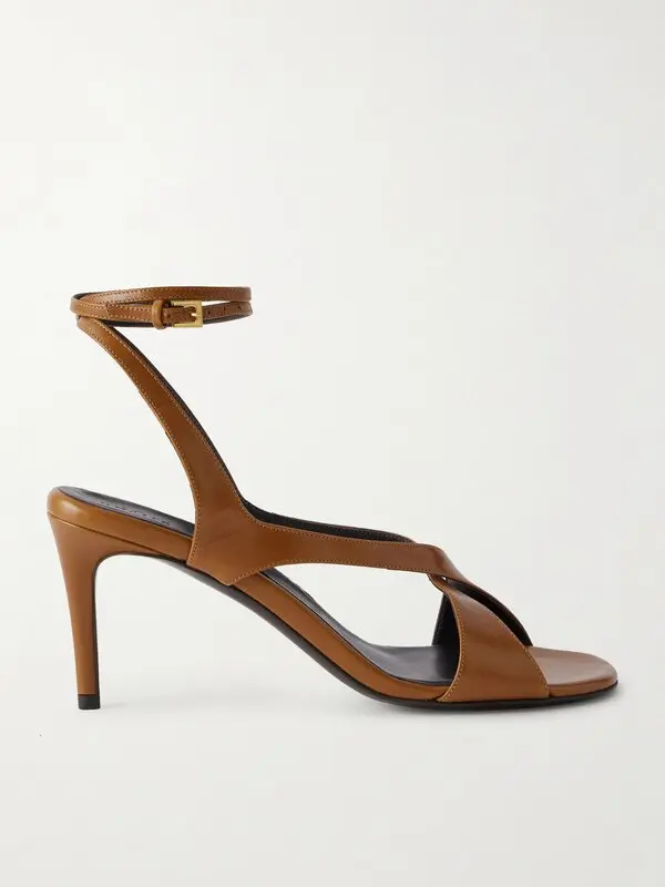 Khaite Liria Leather Sandals