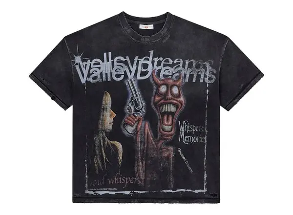 VALE FOREVER Psychopath Tee Shirt - Black