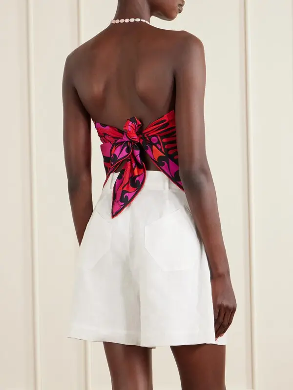Emilio Pucci Printed Silk-twill Scarf