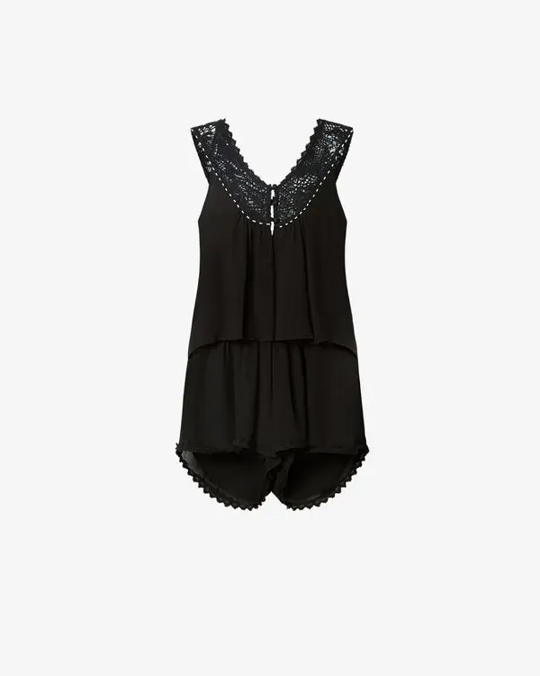 Isabel Marant Étoile Nilany" Playsuit - Black