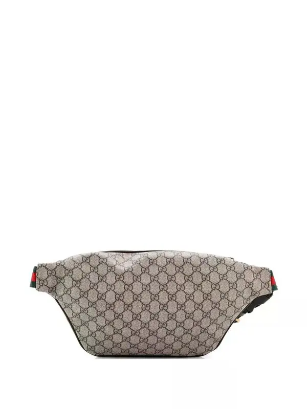 Gucci Gg Coated Canvas Applique Belt Bag