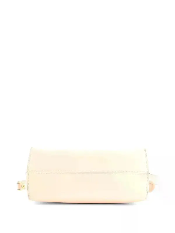 Fendi Embossed Leather Shoulder Bag