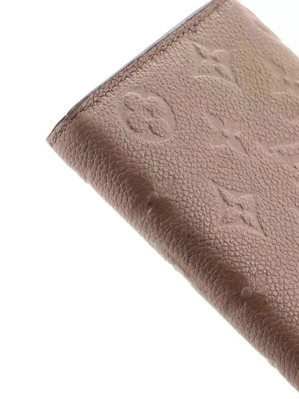 LOUIS VUITTON Sarah Wallet Nm Monogram Empreinte Leather Small Wallets