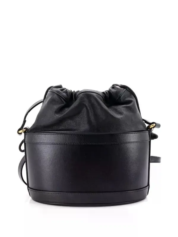 Gucci Horsebit 1955 Small Bucket Bag - Black
