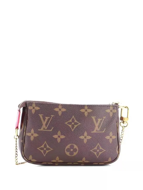 LOUIS VUITTON Vivienne Xmas Monogram Canvas Mini Clutch Bag