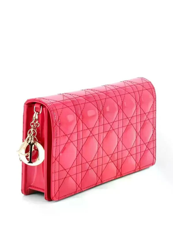 Dior Lady Chain Pouch - Pink