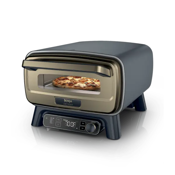 NINJA Artisan 5-in-1 Portable Pizza Oven In Blue And Gold In Blue /gold - Blue/gold