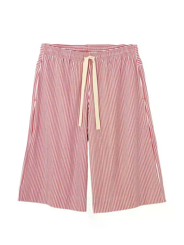 Jacquemus D'été Stripe-print Drawstring Shorts