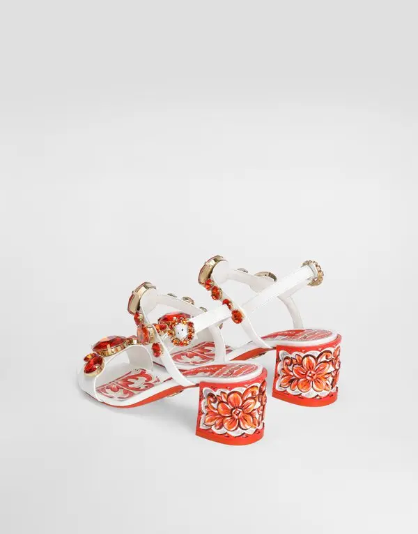 Dolce & Gabbana Embellished Sandals - Multicolor