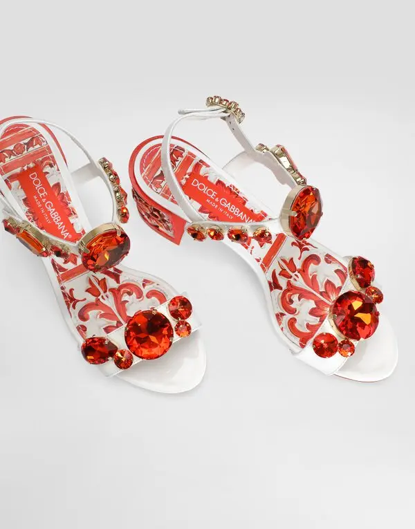 Dolce & Gabbana Embellished Sandals - Multicolor