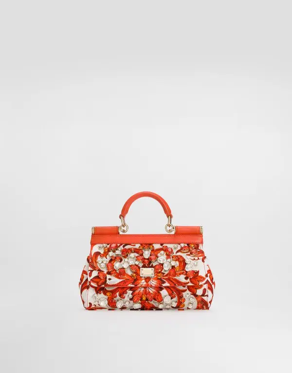 Dolce & Gabbana Mini Sicily Handbag - Multicolor