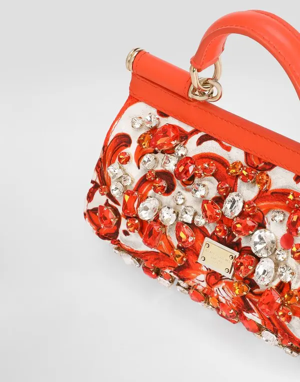 Dolce & Gabbana Mini Sicily Handbag - Multicolor