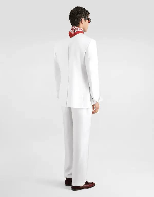 Dolce & Gabbana Silk Twill Jogging Trousers