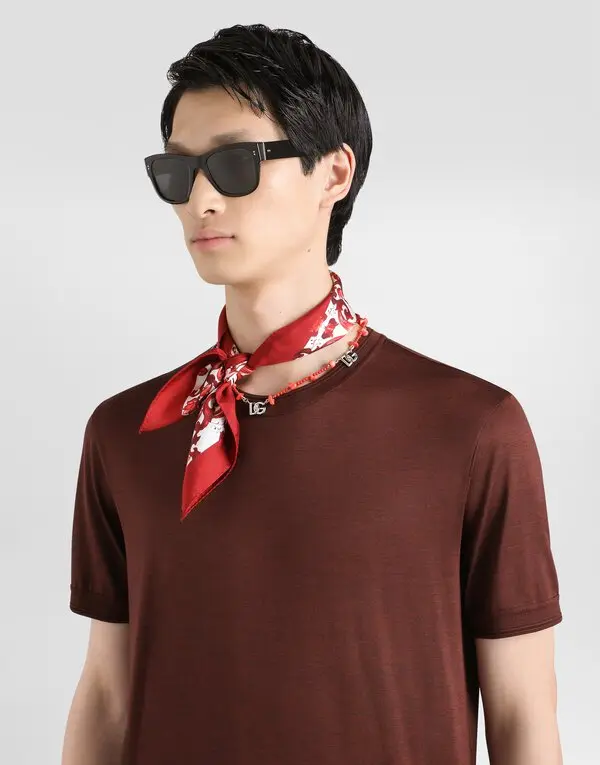 Dolce & Gabbana T-shirt M/corta Giro - Red
