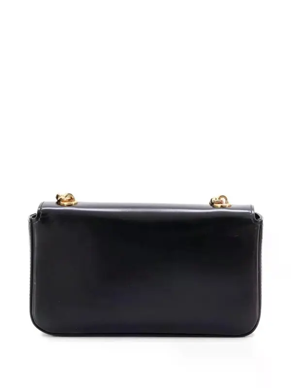 Celine Triomphe Chain Leather Shoulder Bag