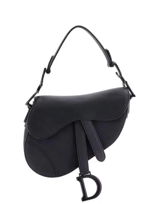 Dior Ultra Matte Saddle Handbag - Black