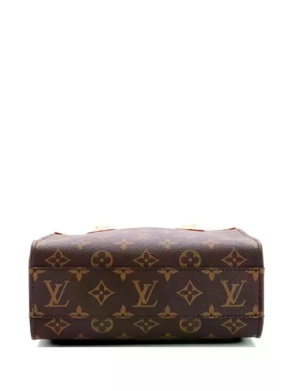 LOUIS VUITTON Sac Plat Nm Bag Monogram Canvas Bb Tote Bag