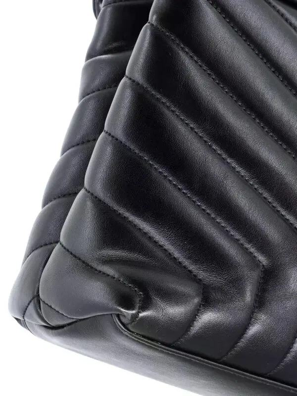 Saint Laurent Loulou Matelasse Chevron Leather Medium Shoulder Bag