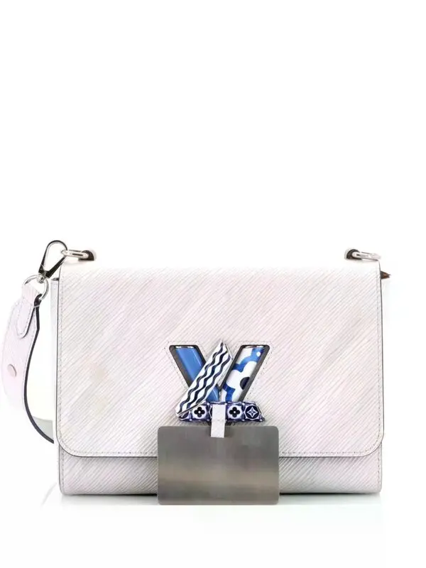 LOUIS VUITTON Twist Handbag Epi Leather Mm Shoulder Bag - Blue