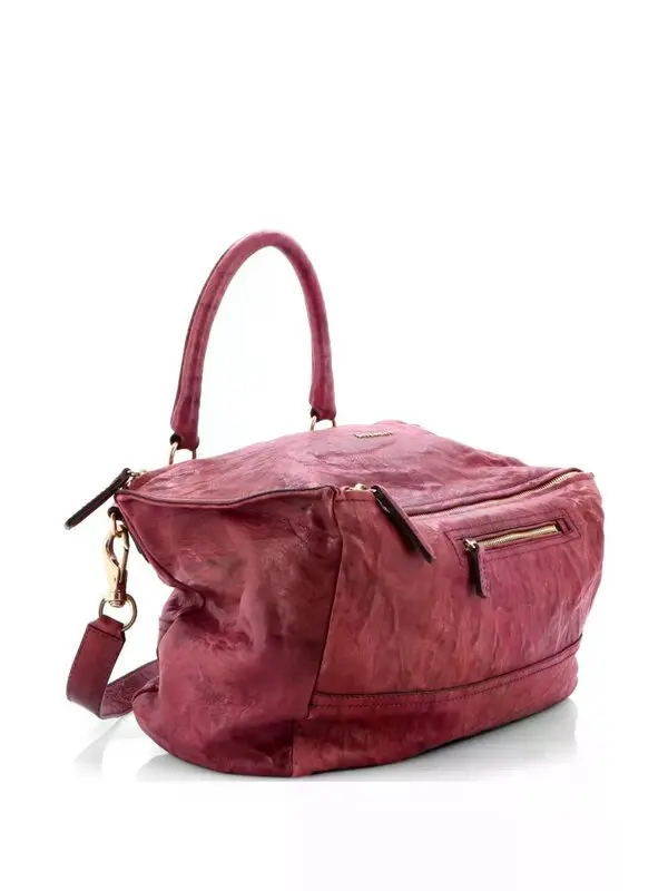 Givenchy Pandora Large Distressed Leather Satchel