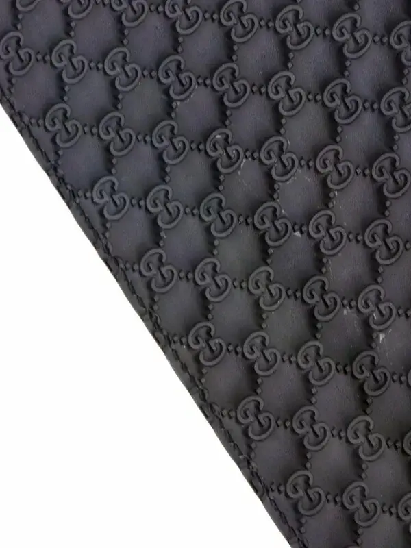 Gucci Microssima Leather Wristlet Pouch Clutch Bag