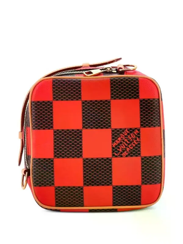 LOUIS VUITTON Damier Pop Chess Messenger Bag - Red