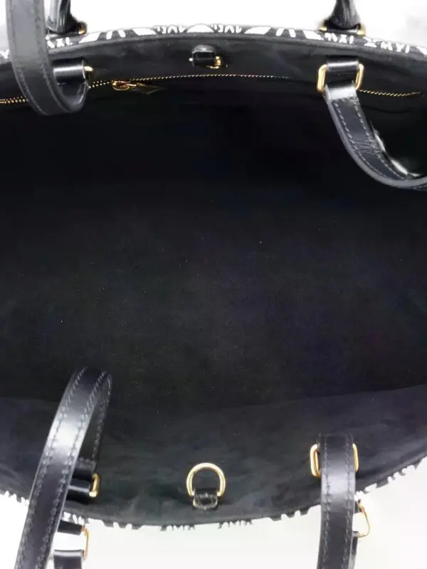 LOUIS VUITTON Monogram Jacquard Gm Tote Bag - Black