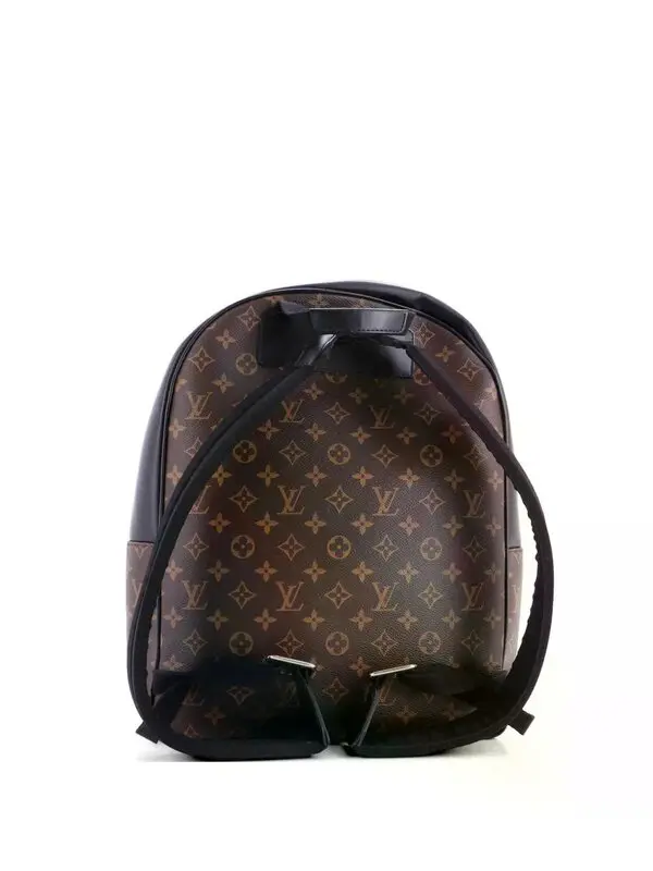 LOUIS VUITTON Josh Macassar Monogram Canvas Backpack - Brown