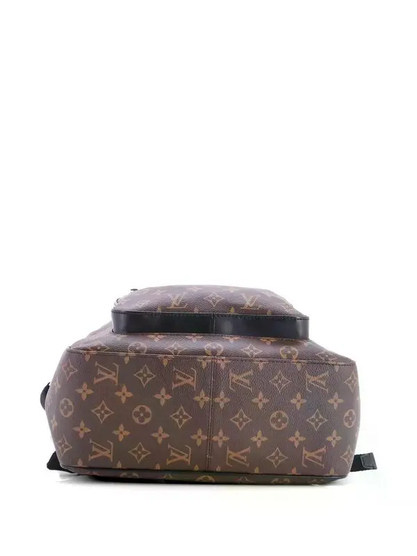 LOUIS VUITTON Josh Macassar Monogram Canvas Backpack