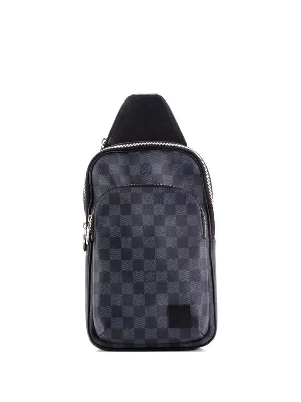 LOUIS VUITTON Avenue Sling Bag Nm Damier Graphite - Black