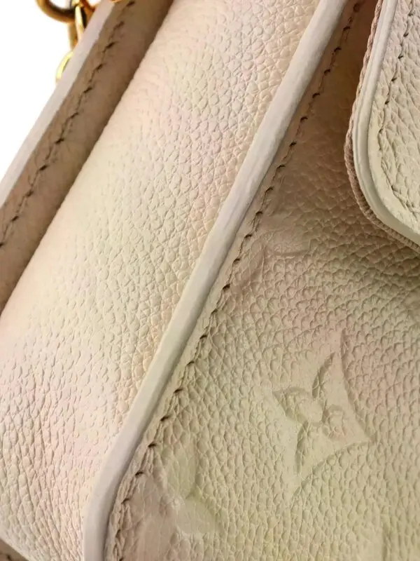 LOUIS VUITTON Monogram Empreinte Pochette Metis Wallet On Chain - Neutrals
