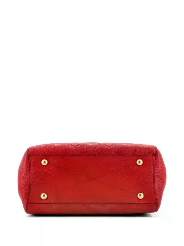 LOUIS VUITTON Montaigne Handbag Monogram Empreinte Leather Mm Satchel
