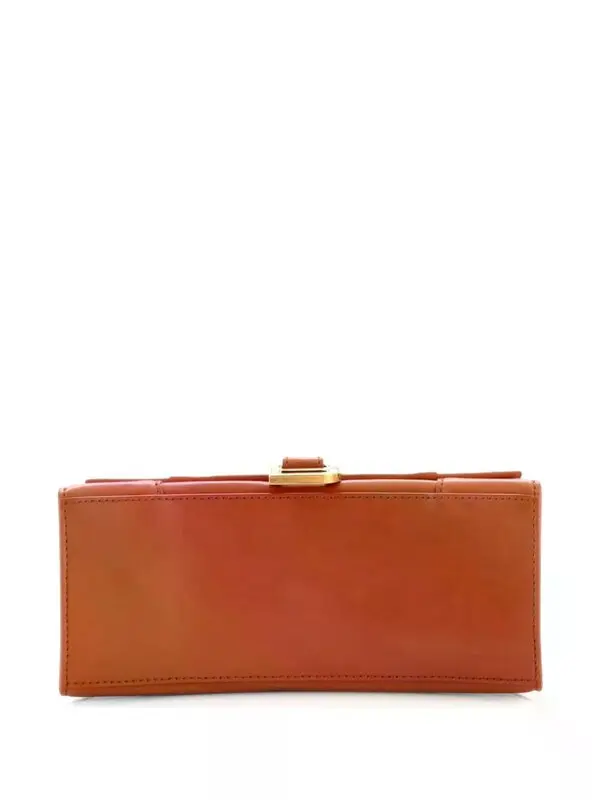 Balenciaga Hourglass Top Handle Bag Leather Small Satchel