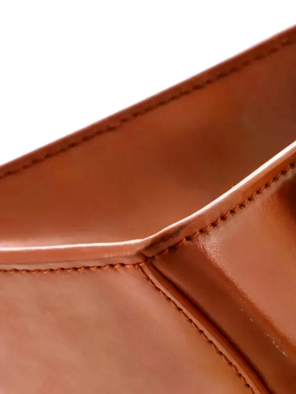 Balenciaga Hourglass Top Handle Bag Leather Small Satchel