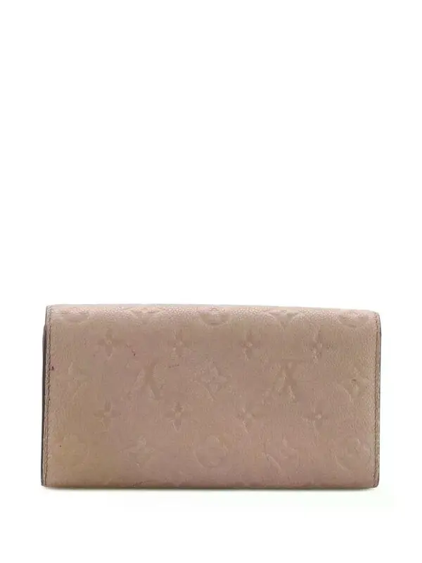 LOUIS VUITTON Sarah Wallet Nm Monogram Empreinte Leather Small Wallets